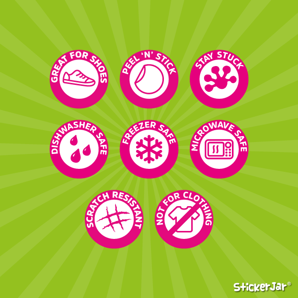 12 Pairs of Feet Shaped Stick On Shoe Labels – StickerJar