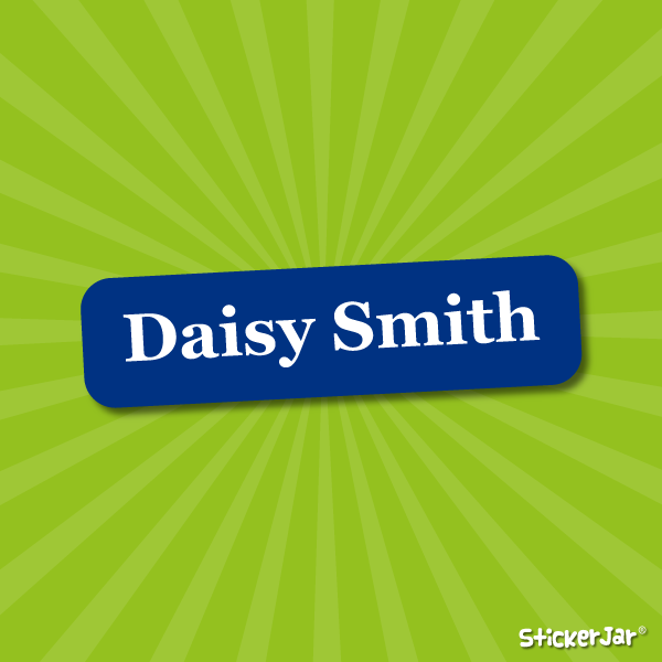 44 Funky Stick On Name Labels – StickerJar